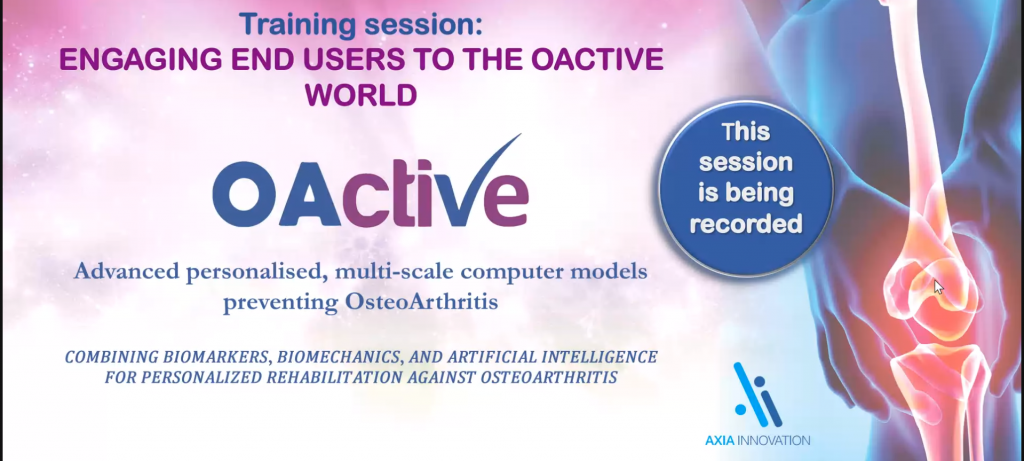 OActive Online Training – AXIA INNOVATION