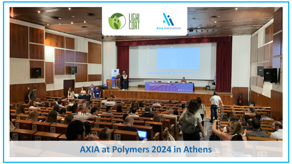 AXIA Innovation at the Polymers 2024 MDPI Conference for LIGNICOAT project – AXIA INNOVATION